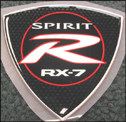Mazda RX7 FD Spirit R (J-Spec) Badge Set | MPS Garage