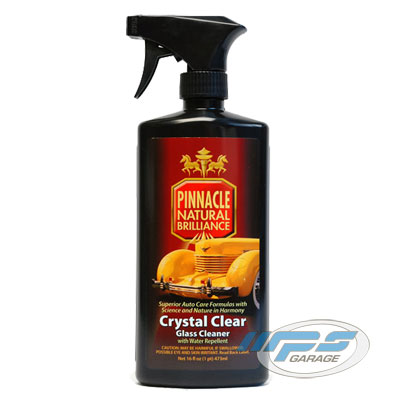 Pinnacle Crystal Clear Glass Cleaner with Water Repellent | MPS Garage